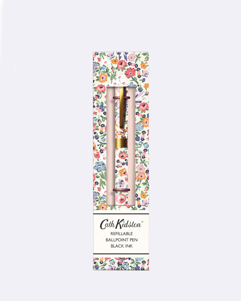 Kugelschreiber - Blumenmuster - schwarze Tinte – chic.mic GmbH